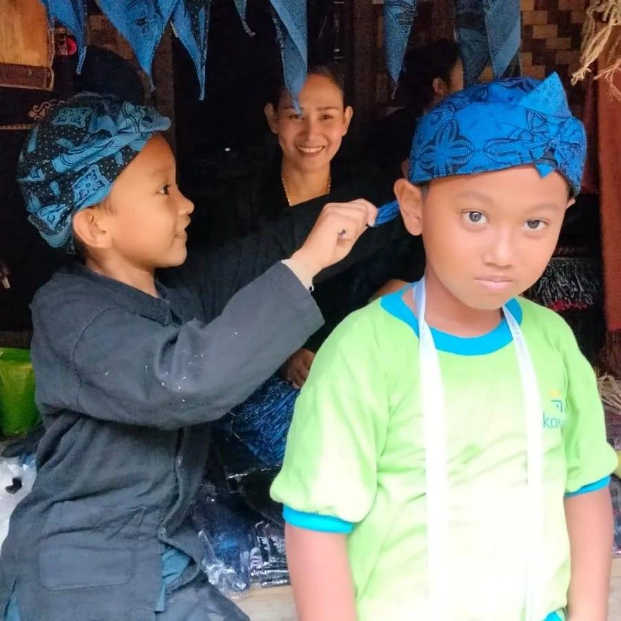 “All About Me” and we are learning about Baduy tribe. – Kawakibi School